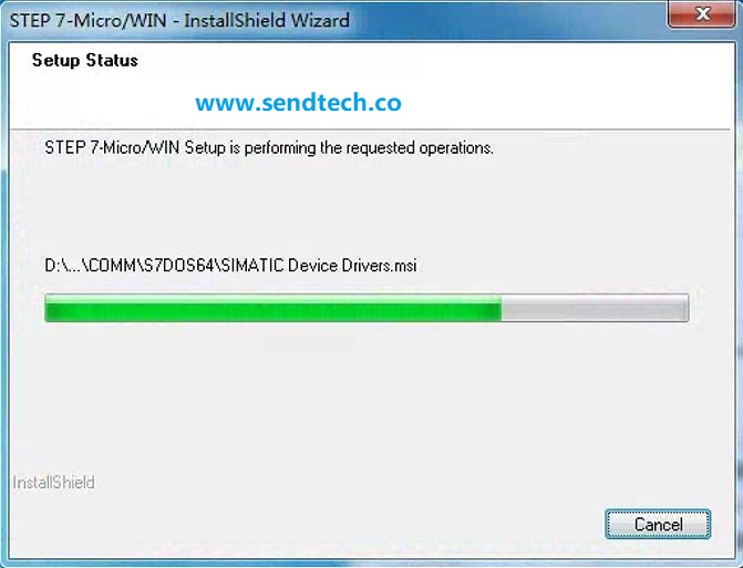西门子S7-200 PLC编程软件STEP 7 MicroWIN V4.0安装教程_sendtech,传送科技,软件技术,软件教程,软件安装,软件服务,工控软件