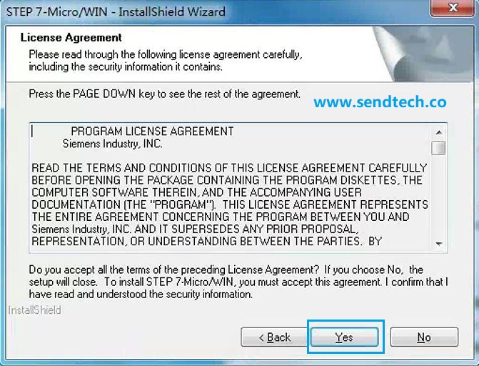 西门子S7-200 PLC编程软件STEP 7 MicroWIN V4.0安装教程_sendtech,传送科技,软件技术,软件教程,软件安装,软件服务,工控软件
